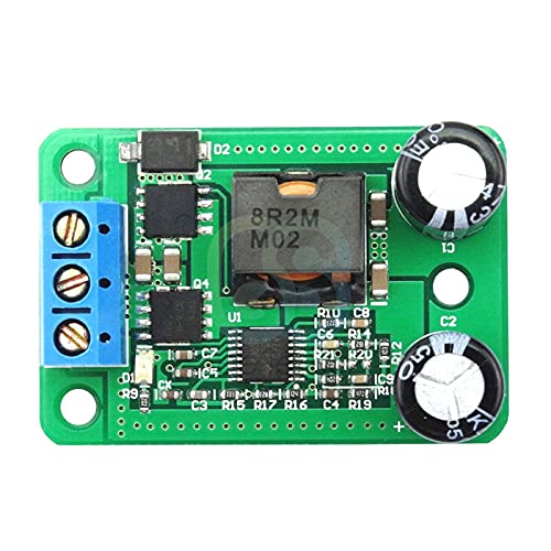 24V/12V to 5V/5A 25W DC-DC Buck Step Down Power Supply Module Synchronous Rectification Power Converter Replace LM2596S