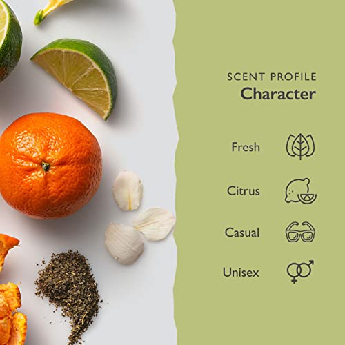 Scent-Organix So Serene Perfume for Men & Women - Citrusy and Fruity Scent with Notes of Mandarin, Wild Freesia & Green Tea - Non-Toxic, Vegan & Biodegradable Perfume - 1.7fl Oz