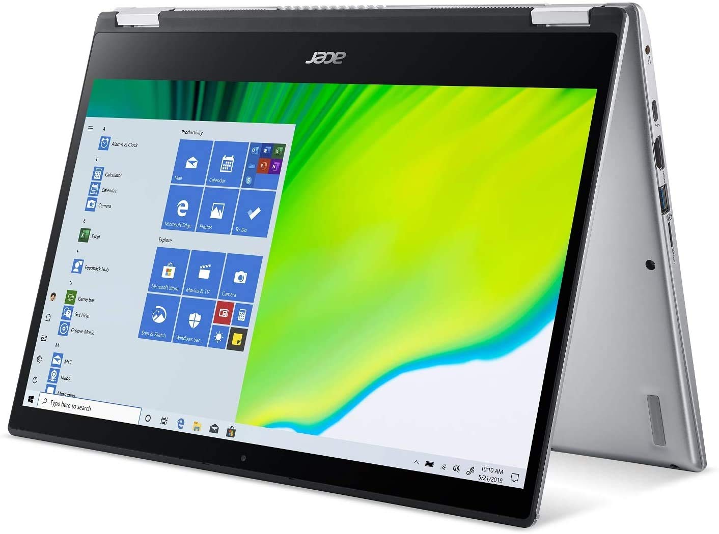 acer Spin 3-14" Laptop Core i5-1035G1 1GHz 8GB Ram 256GB SSD Win 10 Home (Renewed)