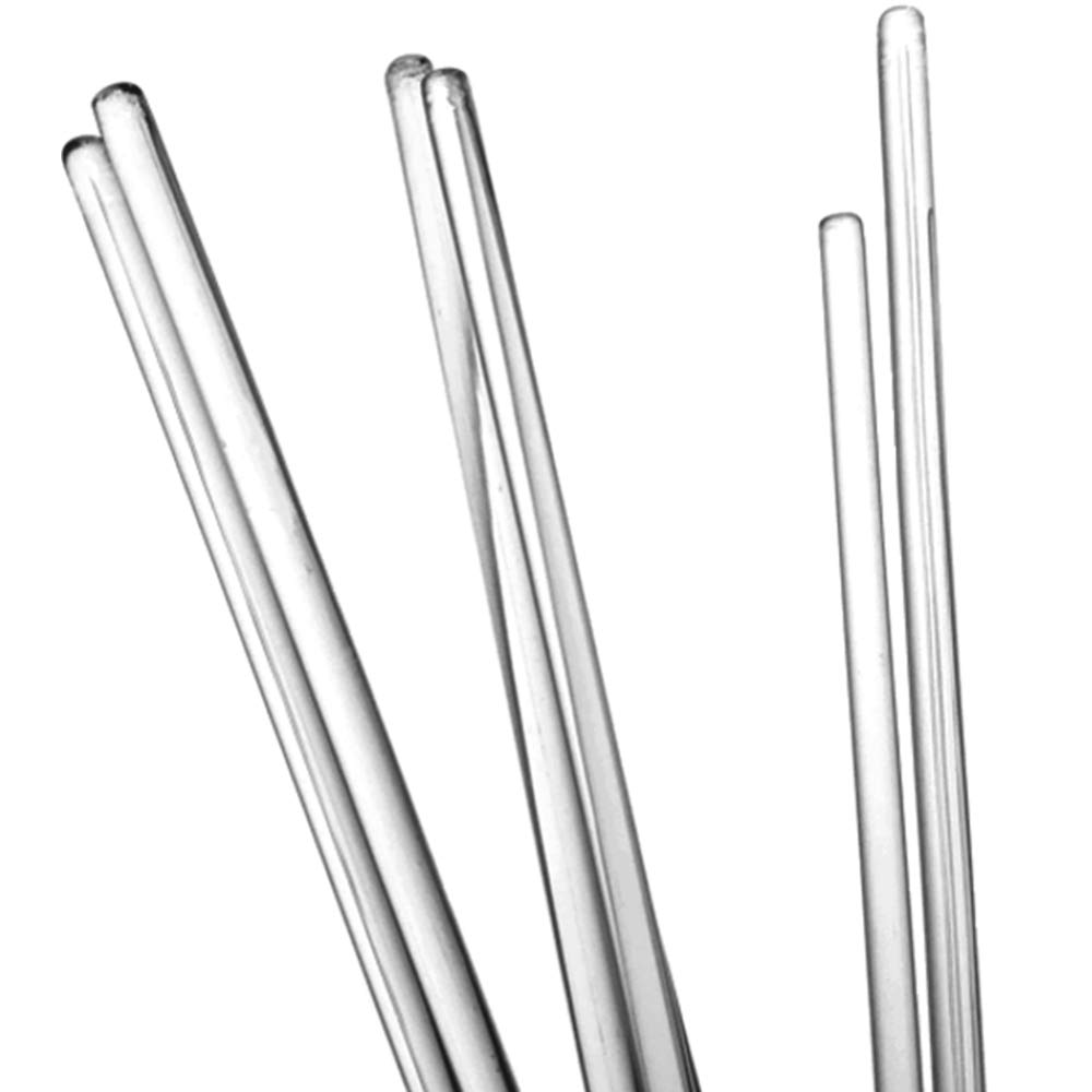 12" Glass Stirring Rods, 300x8mm, Karter Scientific (Pack of 12)