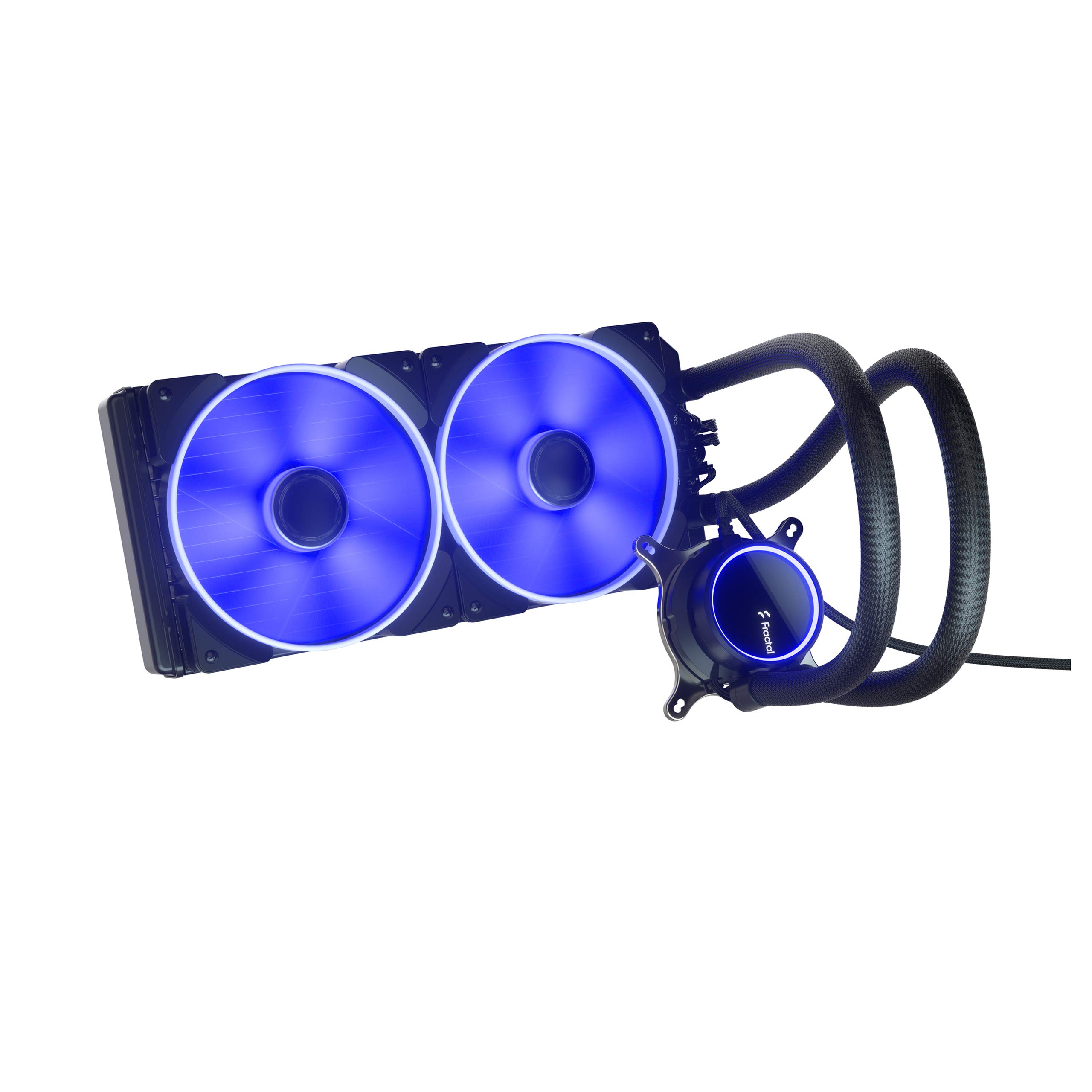 Fractal Celsius+ S28 Prisma 280MM Water Cooling Unit, Black, 2AL-14 PWM ARGB Fan