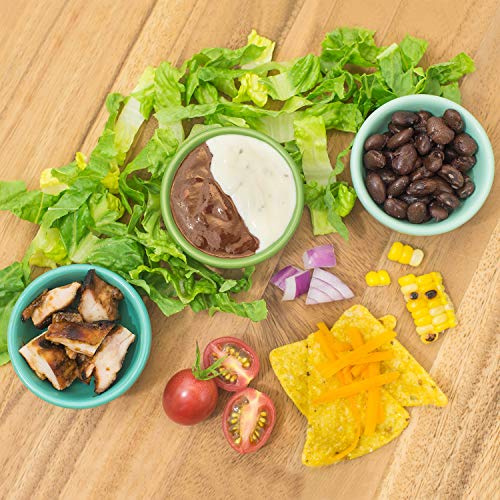 14 Pieces Mini Silicone Pinch Bowls, 1.75 Ounce Prep and Serve Bowls, Multicolor Reusable Snack Bowls Silicone Condiment Bowls for Sauce, Nuts, Candy, Fruits, Appetizer, Snacks