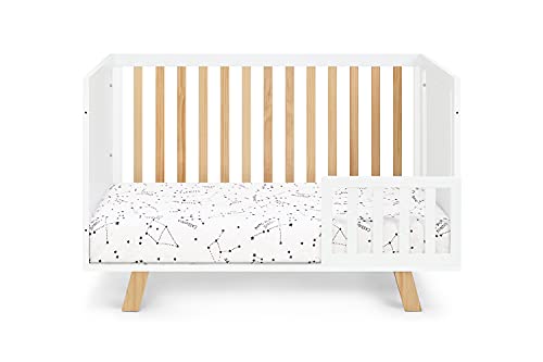 Suite Bebe Livia Convertible Crib in White & Natural