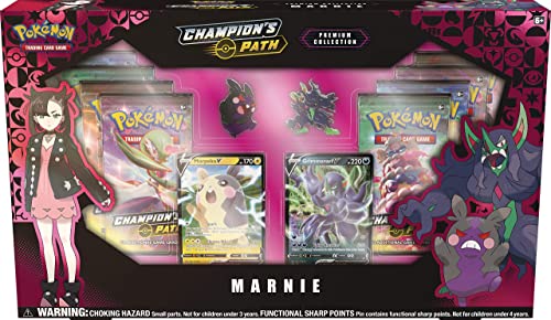 Pokemon TCG: Champion's Path Premium Collection- Marnie, Multicolor