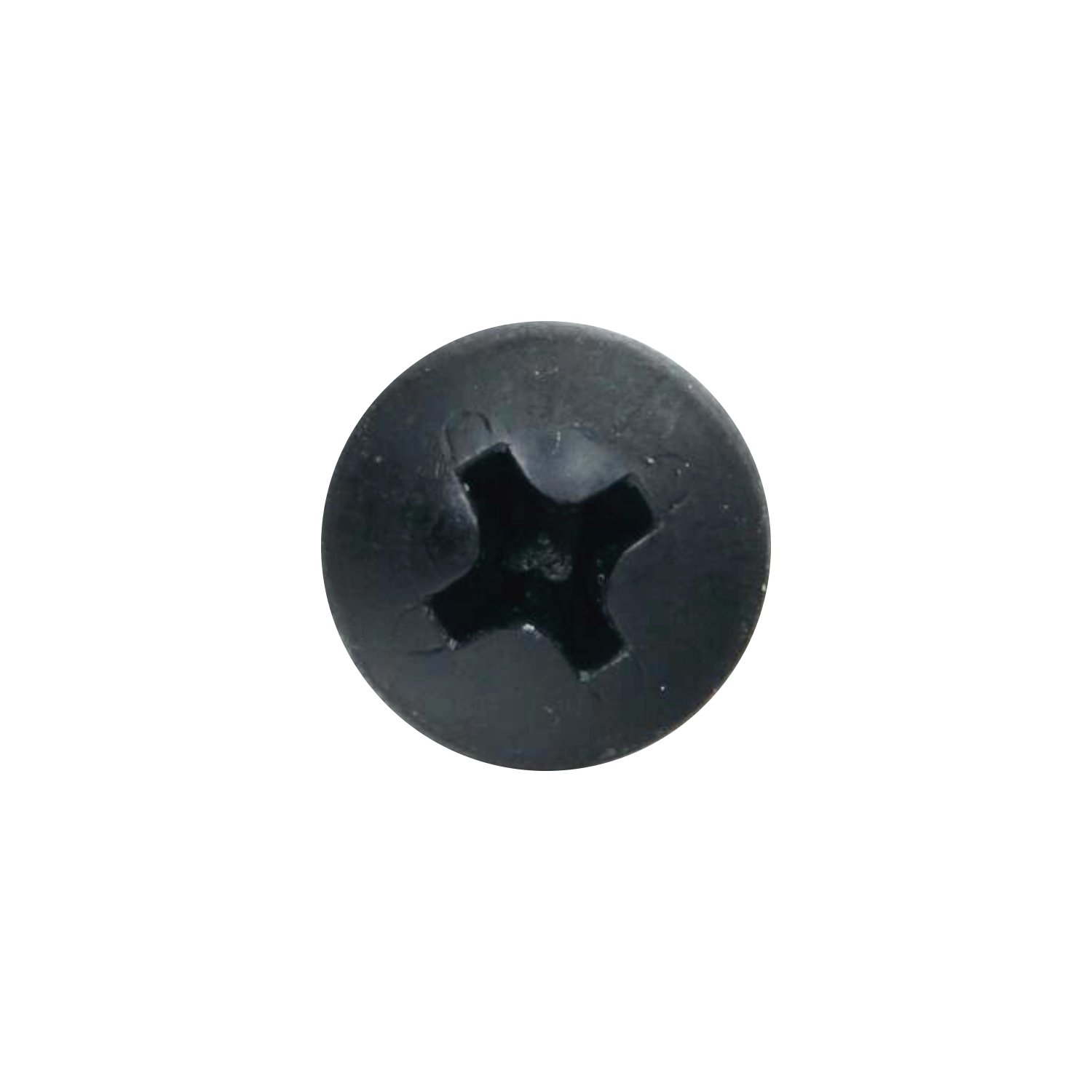 100 Pack Rok Hardware #10 x 3/4" Coarse Deep Thread Pan Head Screws Black Phosphate Wood MDF