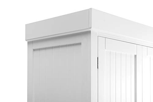 2L Lifestyle Ashlyn Cabinet White Finish, Large