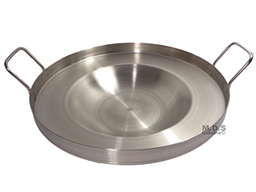 16" Inch Comal Stainless Steel Concave Frying Gas Stove Outdoors Heavy Duty Acero