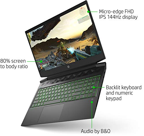 2020 HP Pavillion 16.1" FHD 144Hz IPS Gaming Laptop | 10th Gen Intel Core i5-10300H | 8GB RAM | 128GB SSD Boot + 1TB HDD | GTX 1660Ti 6GB | Backlit Keyboard | Included: Gaming Mouse | Windows 10