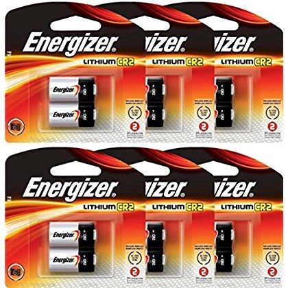 12 Energizer CR2 3-Volt 3V Lithium Photo Batteries (6x2)
