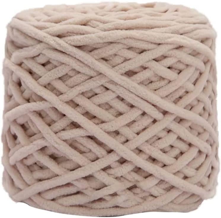 165G Crafting Woven Warm Home Tools DIY Crocheting Supplies Knitting Yarn Soft Velvet Yarn Chenille Yarn Craft Yarn for Knitting and Crochet