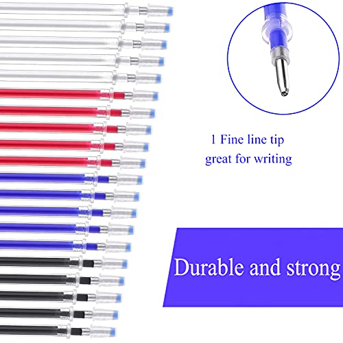 Heat Erasable Pens ,4 Pieces Fabric Marking Pens with 20 Refills for Quilting Sewing, Dressmaking, Fabrics, Tailors Sewing Fabrics,Tailor's Chalk Pencils Chalks Pen