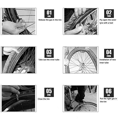 16'' Back and 12.5'' (2+1) Front Wheel Replacement Inner Tubes | Compatible with BoB Stroller Tire Tube Revolution SE/Pro/Flex/SU/Ironman - Made from BPA/Latex Free Premium Quality Butyl Rubber