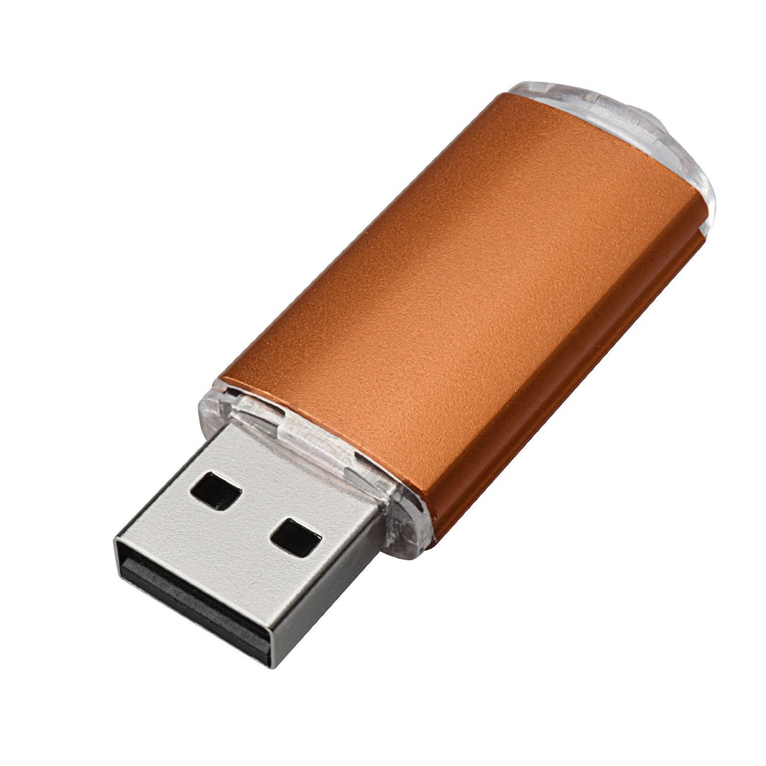 10PCS 2.0/3.0 USB Flash Drive Pen Drive Memory Stick Thumb Stick Pen Black (2.0/4GB, Orange)