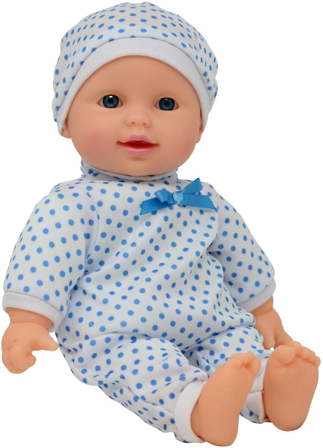 11 inch Soft Body Boy Baby Doll in Gift Box - Doll Pacifier Included -Toy Dolls for Boys and Toddlers