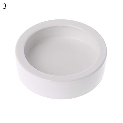 7haofang Ceramics Reptile Feeder Water Food Dish Feeding Bowl Turtle Lizard Snake Basin