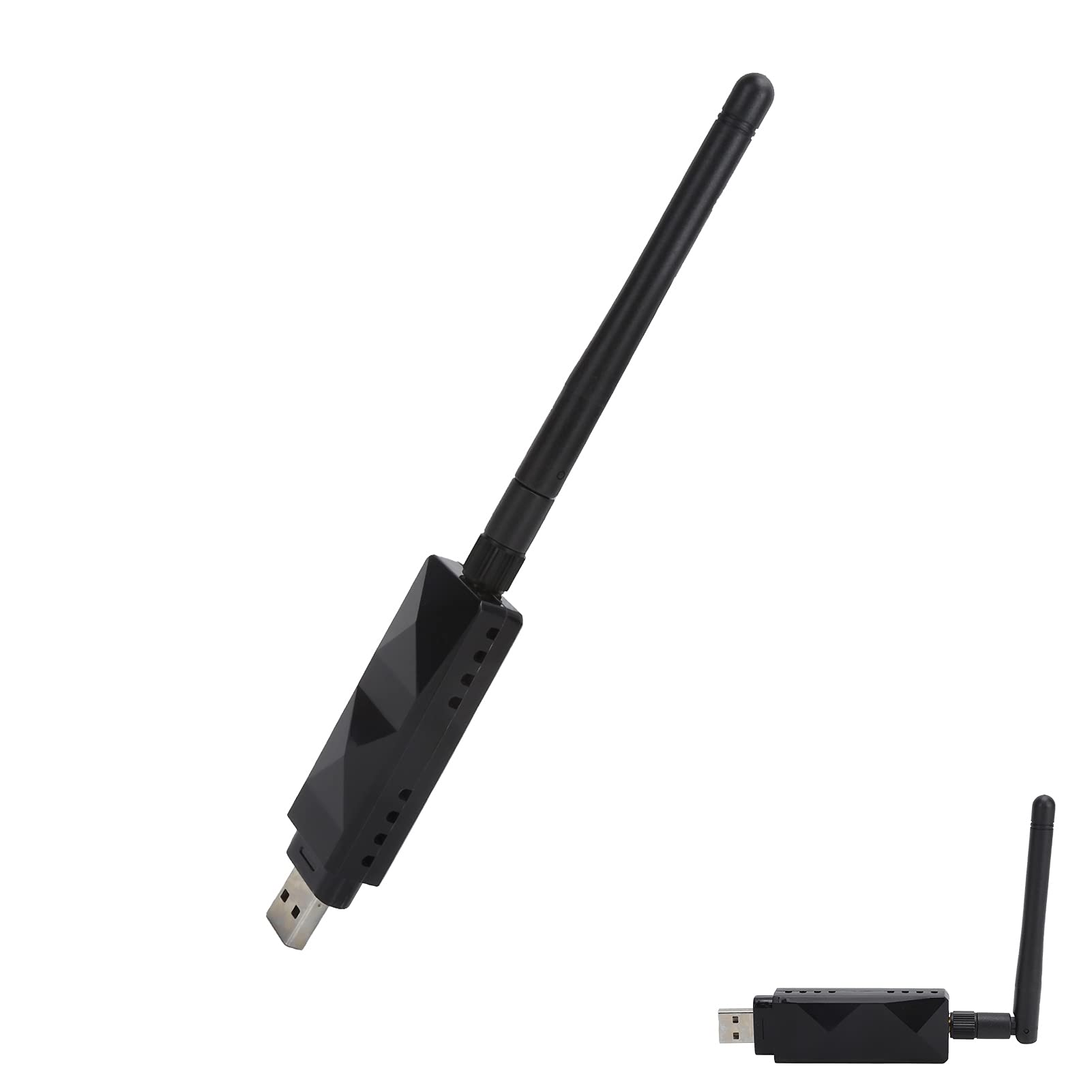 Dilwe AR9271 USB Adapter, NetCard Detachable 2DBI Antenna Adapter for TV/PC Desktop Laptop