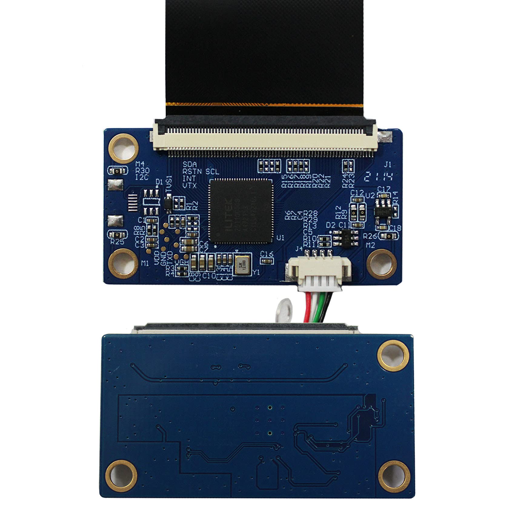 12.3 inch 10 Point Multi-Touch Capacitive Touch Panel Frame VS-123TC01-B1, for 12.3 " 1920X720 HSD123KPW1-A30 HSD123KPW2-D10 1280x480 LQ123K1LG03 LCD screen