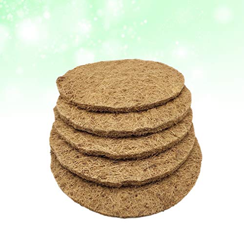 balacoo Bird Nest Mat Breeding Egg Pad Breathable Coconut Fiber Nesting Mat for Racing Pigeon Bird Breeding Supplies 15pcs