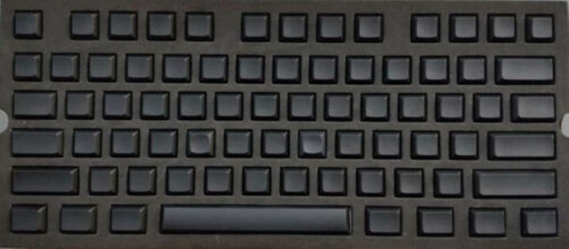 109/151 Keys DSA Profile Blank PBT Keycap Spherical Keyset for All Standard 61 Keys 87 Keys 104 Keys 108 Keys Gaming Mechanical Keyboard (151 Keys,Black)