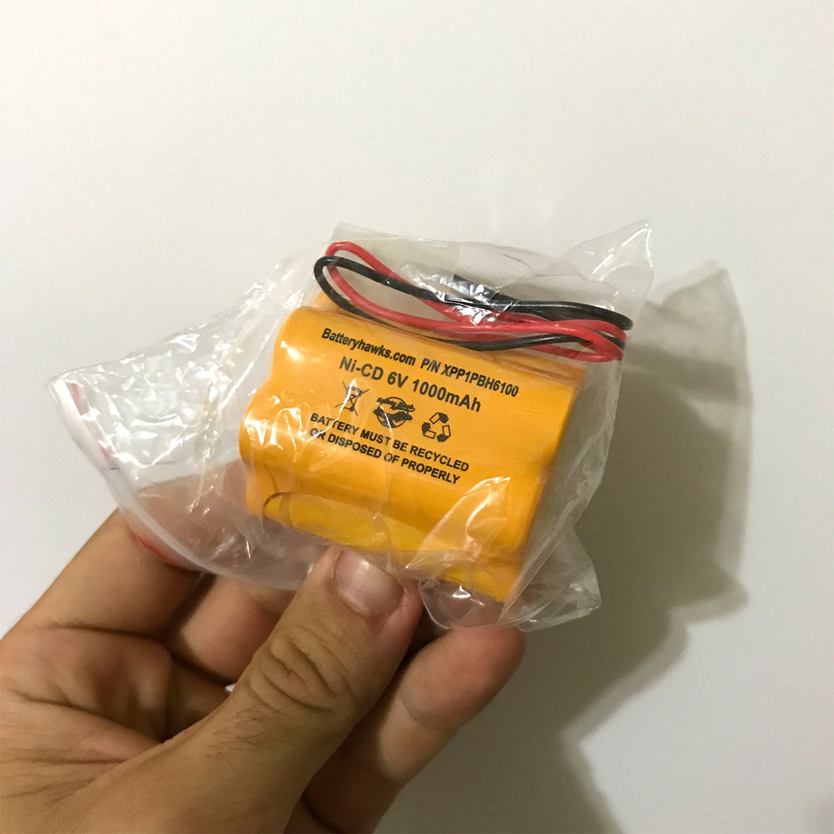 10050205 60401005 ENB-06006 ENB06006 6v 1000mAh Ni-CD Battery for Exit Emergency Light 51500RS CE140P E82082100