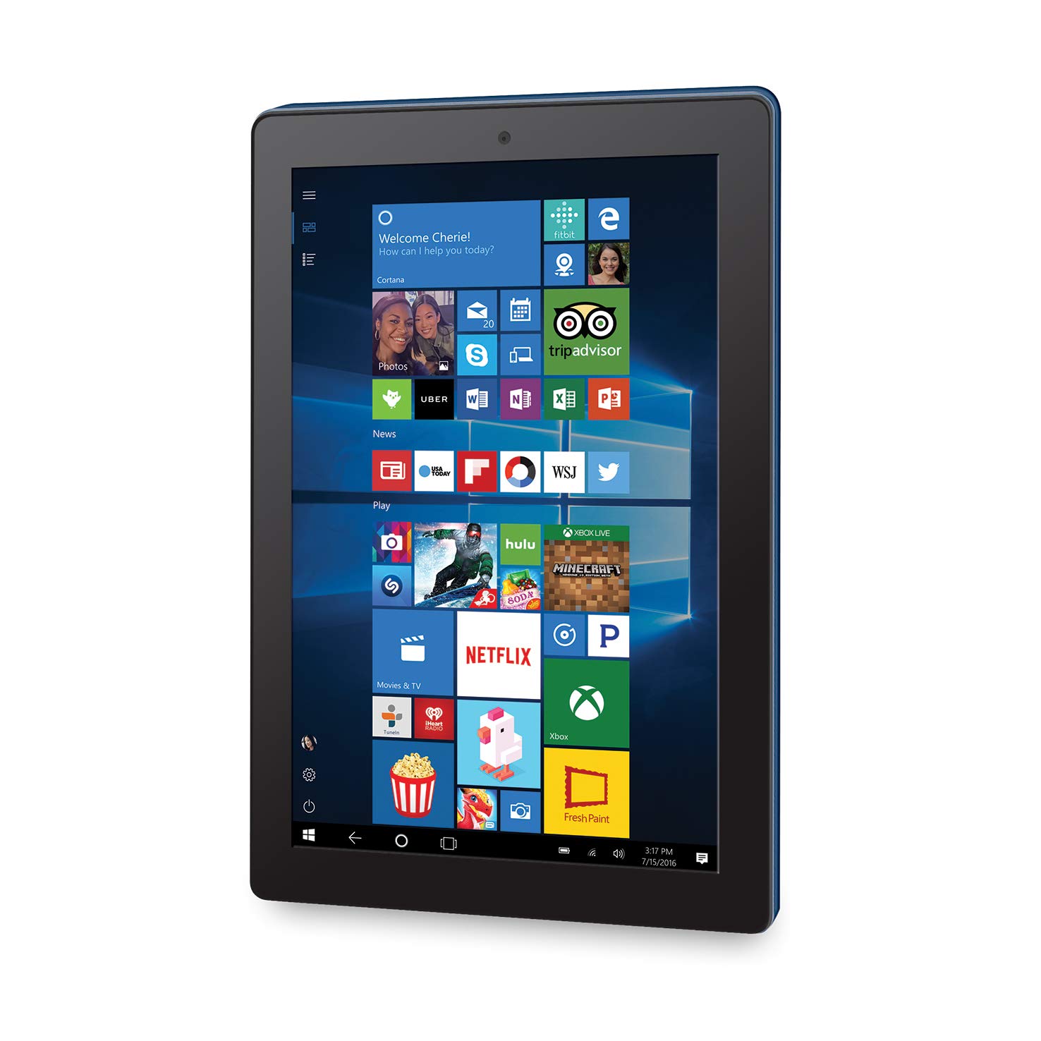 2018 RCA Cambio High Performance 10.1" 2-in-1 Touchscreen Tablet PC Intel Quad-Core Processor 2GB RAM 32GB Hard Drive Webcam WiFi Bluetooth Microsoft Office Mobile Windows 10