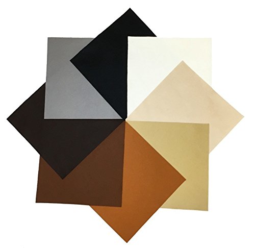 100% Wool Craft Felt Color Assortments: 8 Neutral Colors