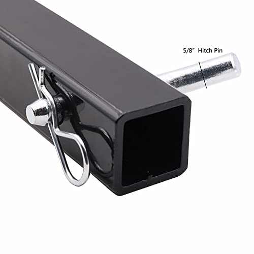 18 Inch Trailer Hitch Extension 18x2β Hitch Extender 18β Trailer Hitch Extension for 2-inch Receiver 18 Inch Hitch Extender
