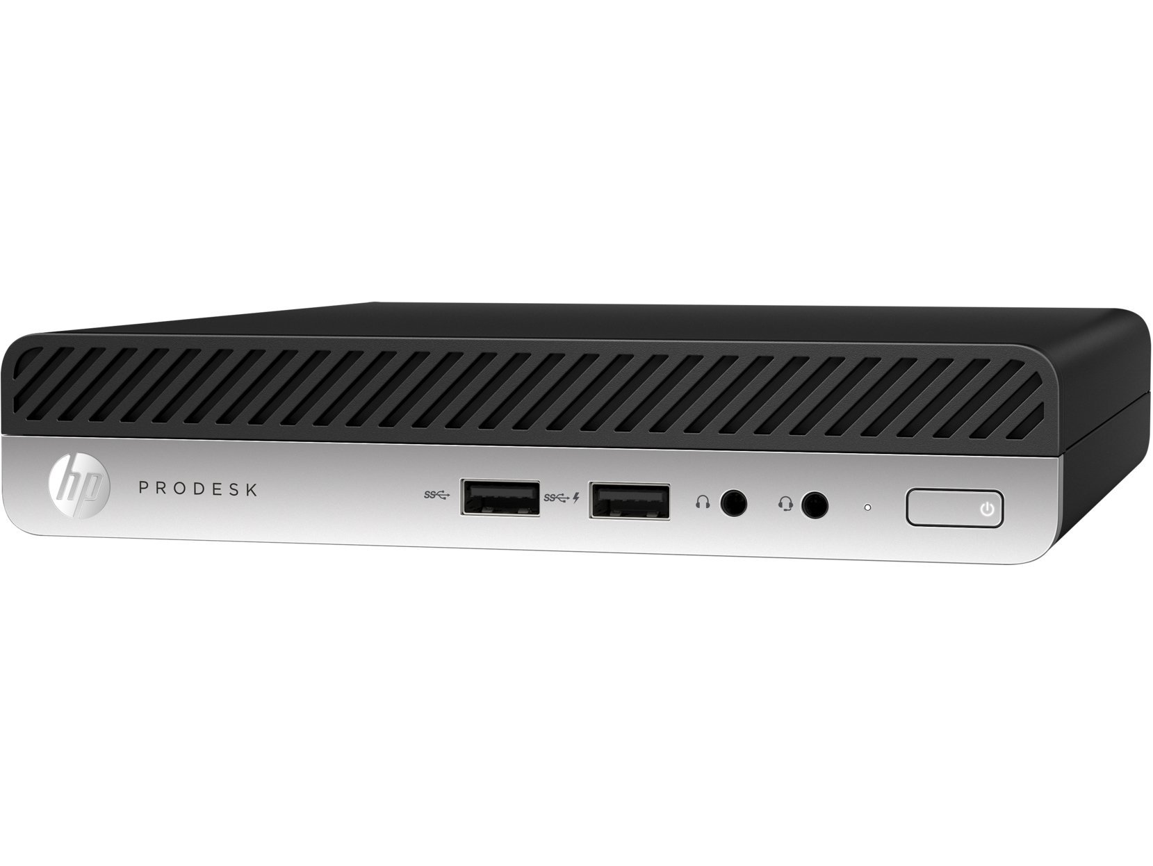 HP ProDesk 400 G3 "Professional Mini" Desktop Computer, 7th Gen i5-7500T, 4 GB Ram, 500 GB HDD, Intel HD Graphics, Black/Gray (Renewed)