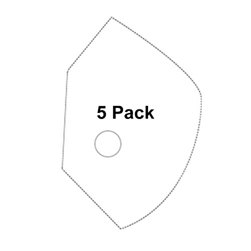 4WDKING Replacement 5-Ply with Hole and Connector for Airpro(B0863G5HKX), 5 Pack