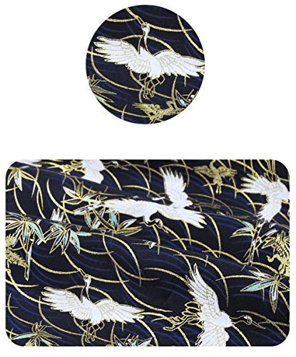 5PCS Cotton Craft Fabric 25x25 cm, Cute Japanese Style Cotton Wrapping Cloth Squares Quilting Fabric, Bundles of Fabric for DIY Patchwork Sewing (G#)