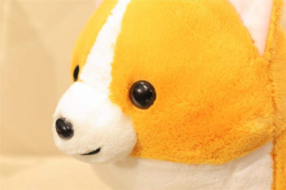 123Arts Cartoon Corgi Dog Soft Plush Throw Pillow Animal Pillow Plush Toy
