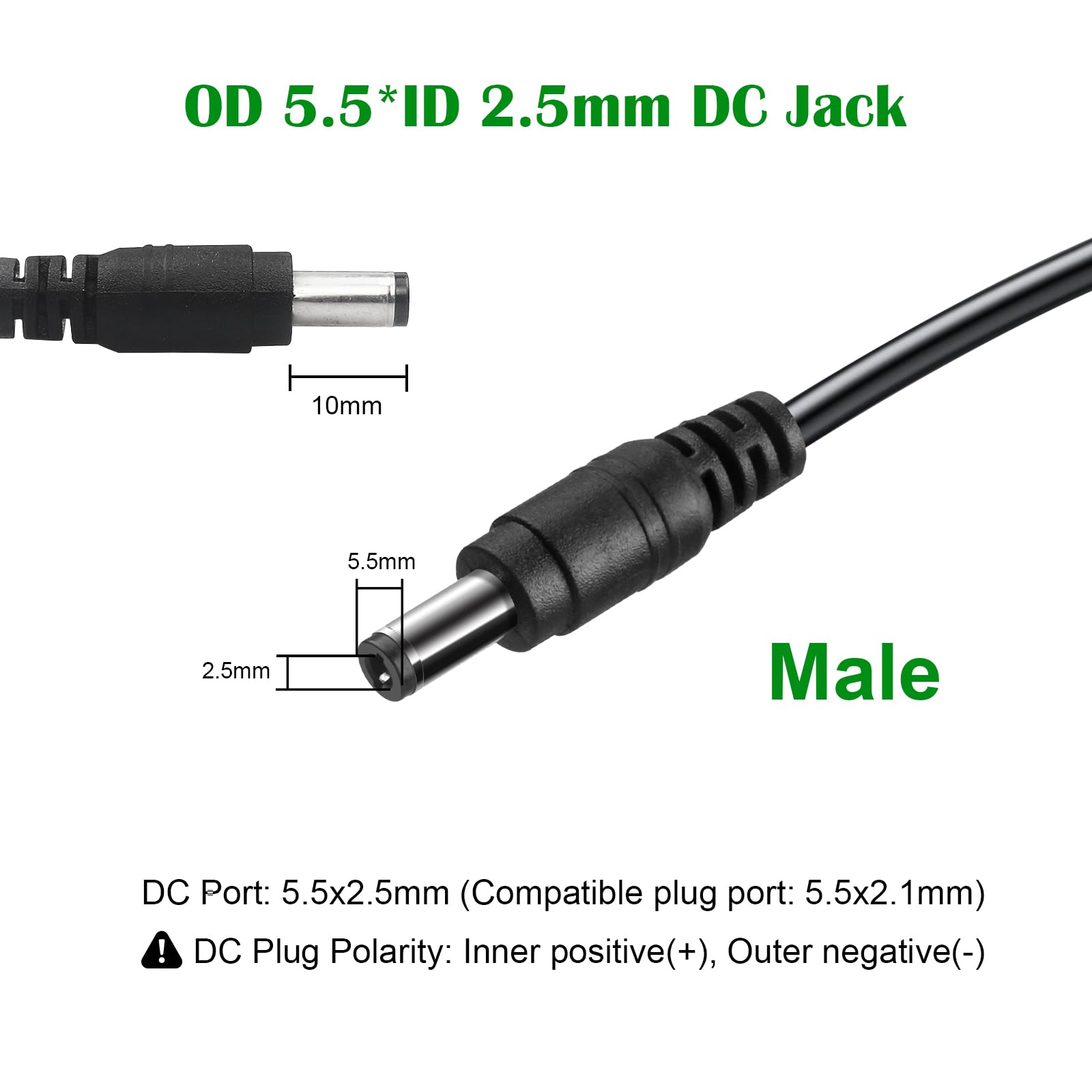 12V 3.5A Power Supply Adapter - LeTaoXing AC 100V-240V Converter DC 12V 2.5A 3A 3.5A(Max) Wall Charger 12V/3.5A for Netgear Nighthawk Router Devices R6700 R6900 R7500 C6900 C7000 (6.6FT Cord)
