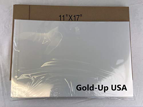 11 x 17 Inch Waterproof Inkjet Transparency Film for Silk Screen Printing - 1 Pack (100 Sheets)