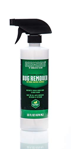 Absolutely Clean CarMagic Bug Remover - Heavy Duty Cleaner | Instant Bug & Grime Remover | Perfect for Cars, Trucks, Motorcycles, Boat | USA Made (16oz Spray Bottle)