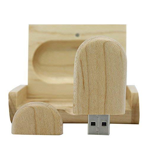 10PCS Maple Wood 2.0/3.0 USB Flash Drive with Wooden Box (3.0/16GB)