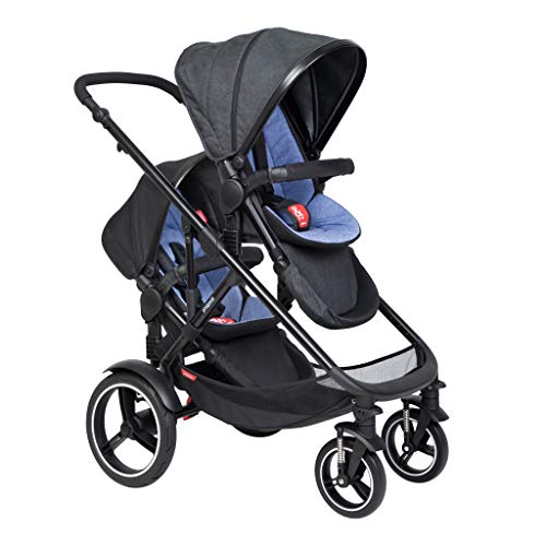 Phil & Teds Voyager Buggy with Doubles Kit (Sky)