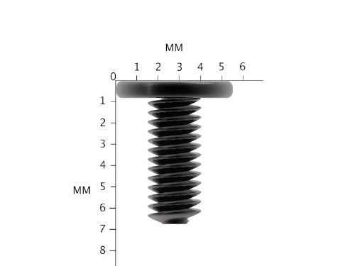 12x Replacement Black M2.5X6.0mm Philips Drive Laptop Screws Screw M2.5X6L PM2.5X6.0 Screw
