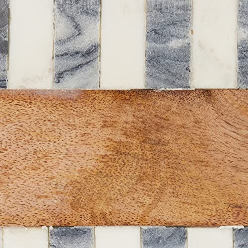 Black White Marble Inlay Board