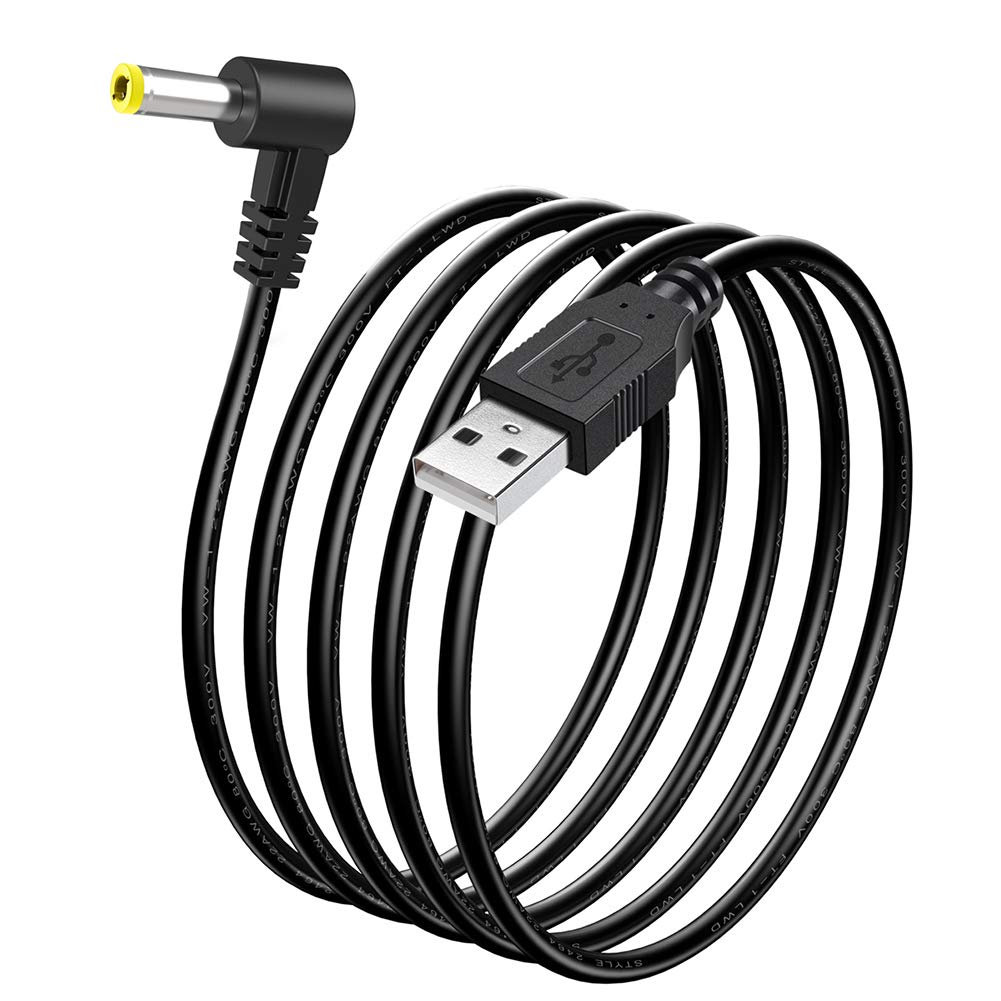 2 Packs USB DC Cables for Panasonic K2GHYYS00002 HD Camcorder, Ideal Power Supply Replacement Charger Charging Cords for HC-V180K HC-V380K HC-V770 HC-VX870 HC-WX970 HC-WXF991