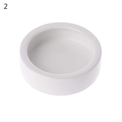 7haofang Ceramics Reptile Feeder Water Food Dish Feeding Bowl Turtle Lizard Snake Basin