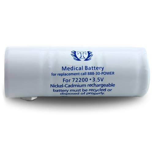 2 Pack Banshee Replacement for Welch Allyn 72200 Battery Fits Otoscope Handle 71000 71010 71015 71020 71050 71051 71054 71055 71670