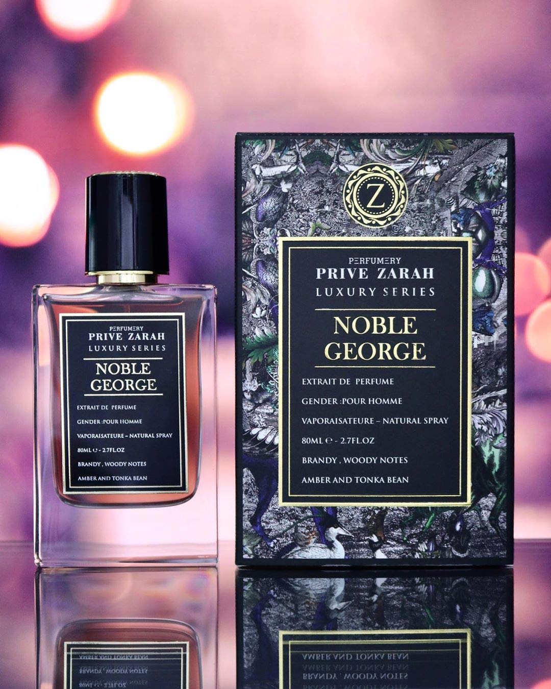 Noble George Privezarah For Him EDP Men's Spray 80ml Fragrance Long-Lasting Perfume PARIS CORNER PERFUMES