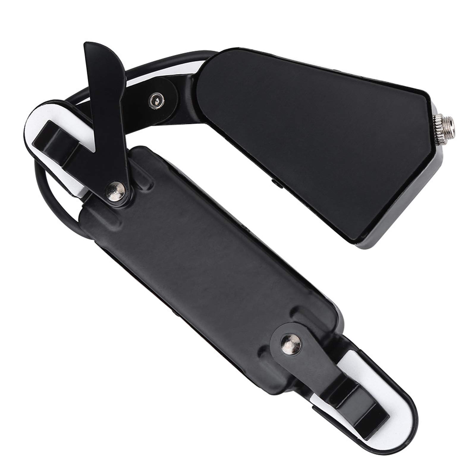 12 Sound Hole Guitar Pickup,Magnetic Pickup Transducer with Volume Tone Tuner Kit for Acoustic Guitar