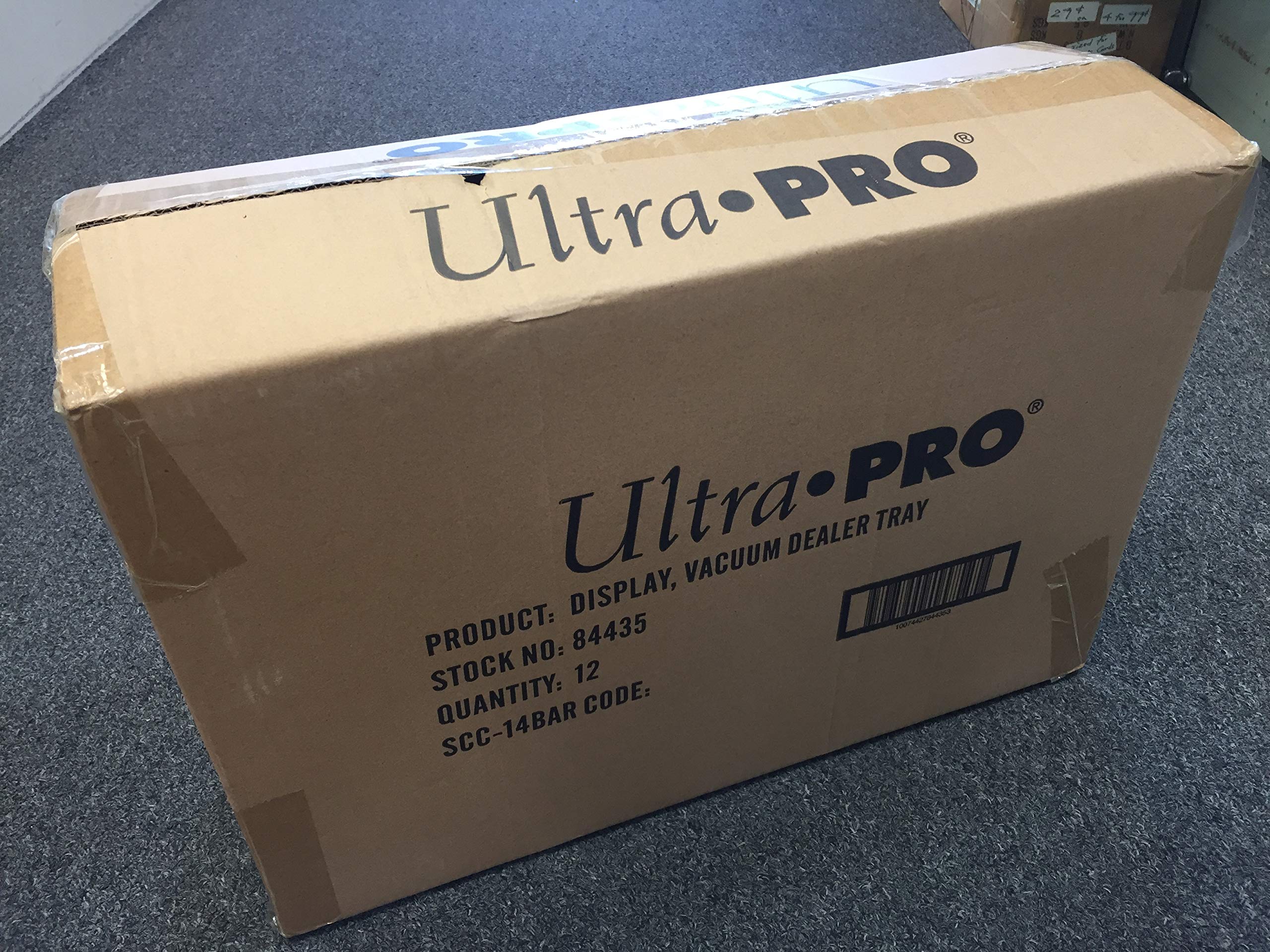 12 Black Ultra Pro TCG CCG Sports Trading Card Sorting & Dealer Tray (18 Slot)