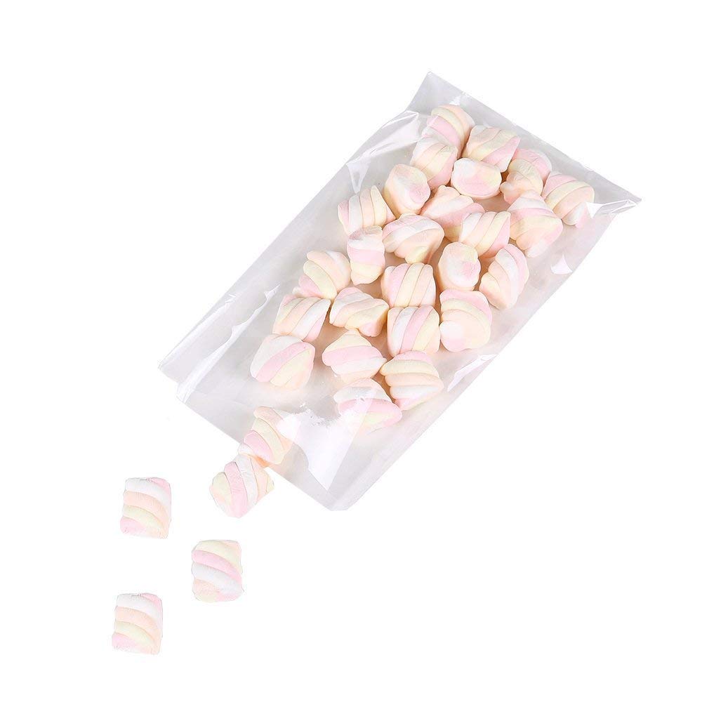 200 Pcs 7 in x 5 in Clear Flat Cello Cellophane Treat Bags(1.4mil) Good for Bakery, Cookies, Candies,Dessert.