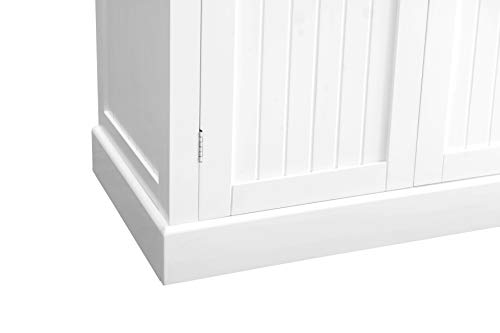 2L Lifestyle Ashlyn Cabinet White Finish, Large