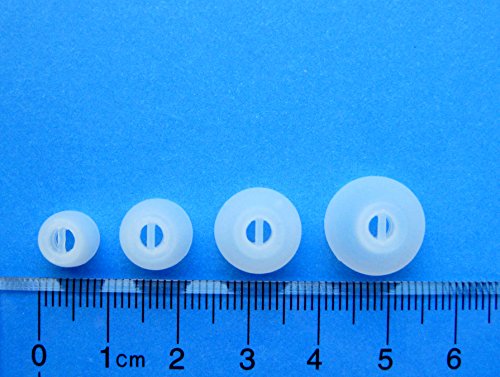 16pcs- 4XS/4S/4M/4L (CL-NSEN) Comfort Noise Isolation Replacement Eartips Earbuds Adapters Compatible with Sennheiser HD 1, Momentum (M2 IE) I and G, Sennheiser CX 3.00, CX 5.00, CX 7.00BT Earphones