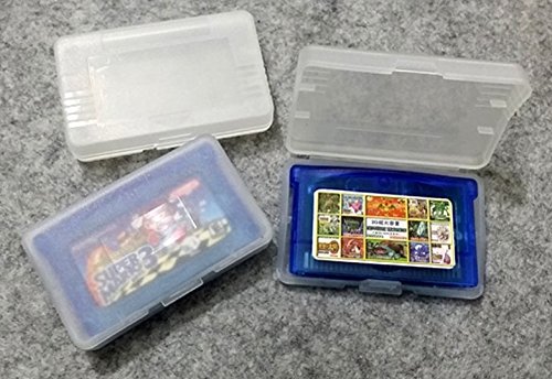 12 Pcs Gameboy Game Cartridge Cases for GBA SP GBM Plastic Dust Protection Covers