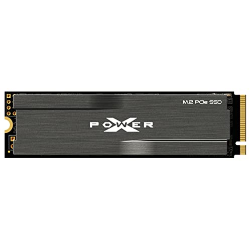 Silicon Power 512GB NVMe M.2 PCIe Gen3x4 2280 TLC R/W up to 3,400/2,300MB/s SSD (SP512GBP34XD8005)