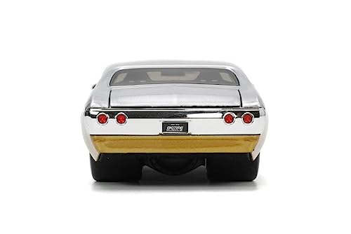 1970 Chevy Chevelle SS, Gold and Silver - Jada Toys 34116-1/24 Scale Diecast Model Car